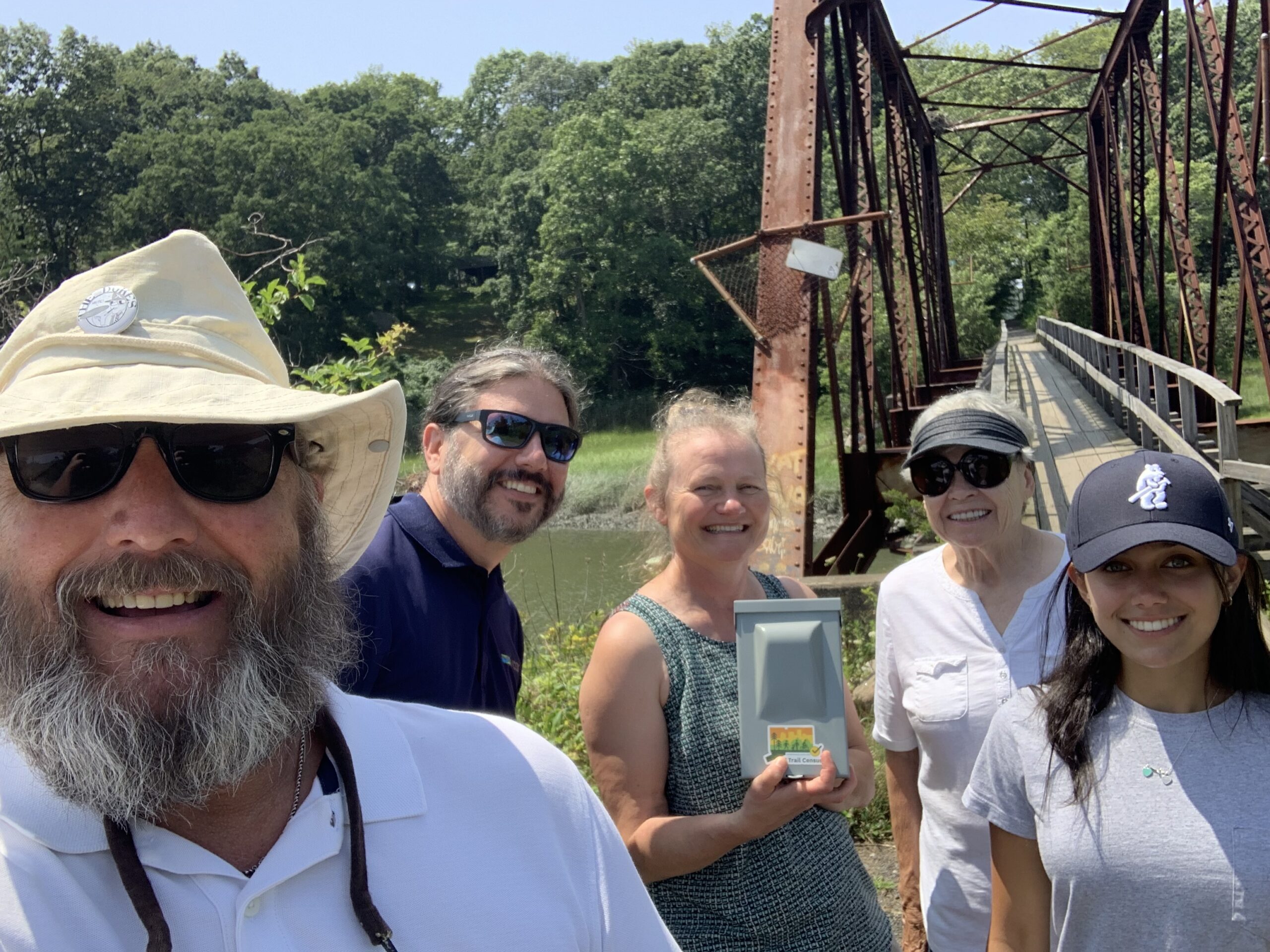 Shoreline Greenway Trail adds new temporary Trail Census counters ...